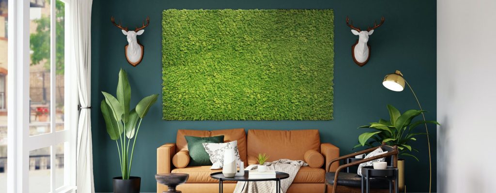 Moss panels | Bring nature indoor with Moss Wall Panels